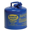 Eagle SAFETY CANS, Metal - Blue Kerosene, CAPACITY: 5 Gal. UI50SB | Zoro